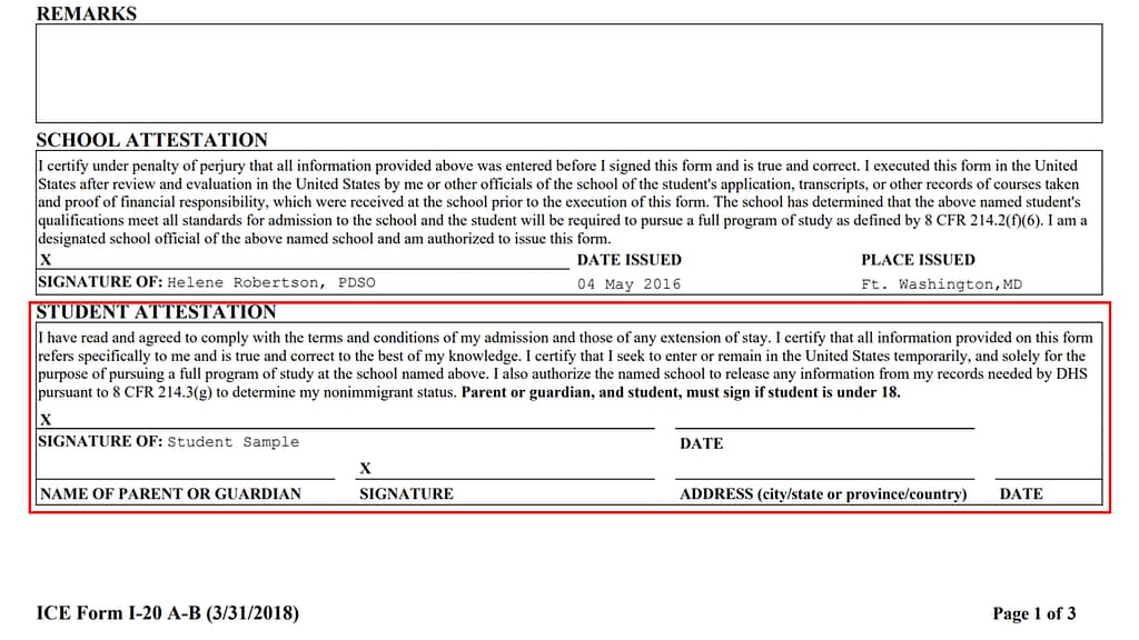 Ultimate Guide to the Form I-20 - Sojourning Scholar
