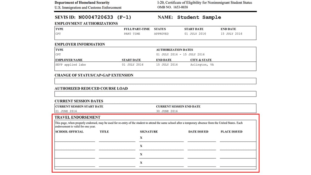 Ultimate Guide to the Form I-20 - Sojourning Scholar