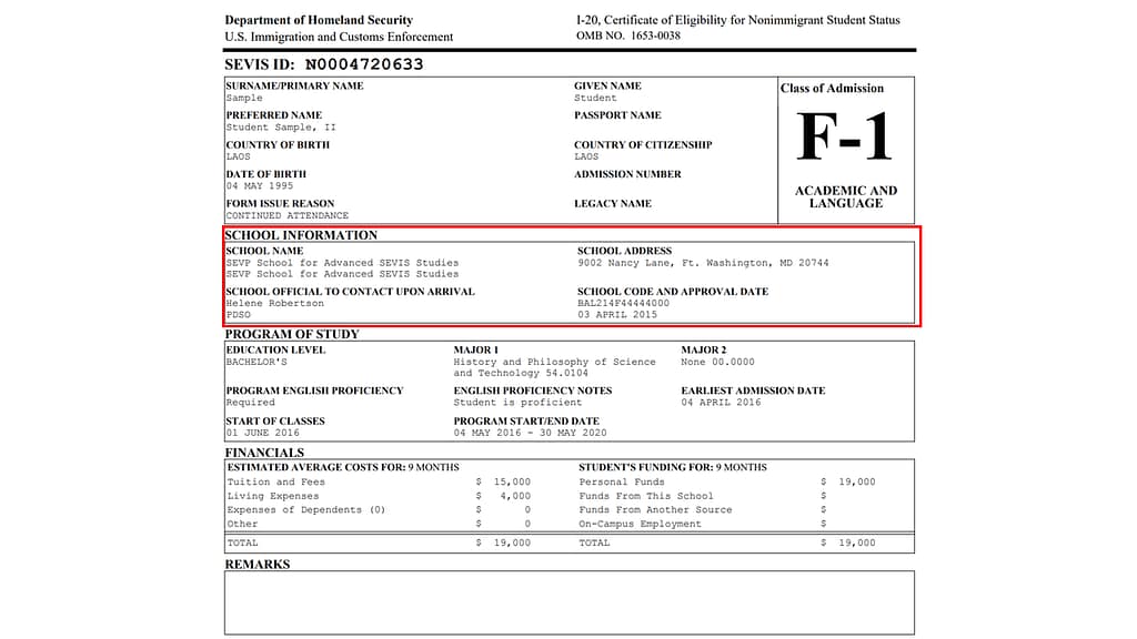 Ultimate Guide to the Form I-20 - Sojourning Scholar