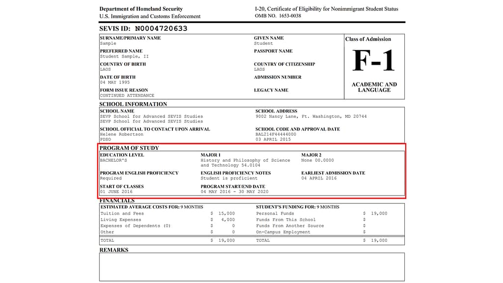 Ultimate Guide to the Form I-20 - Sojourning Scholar
