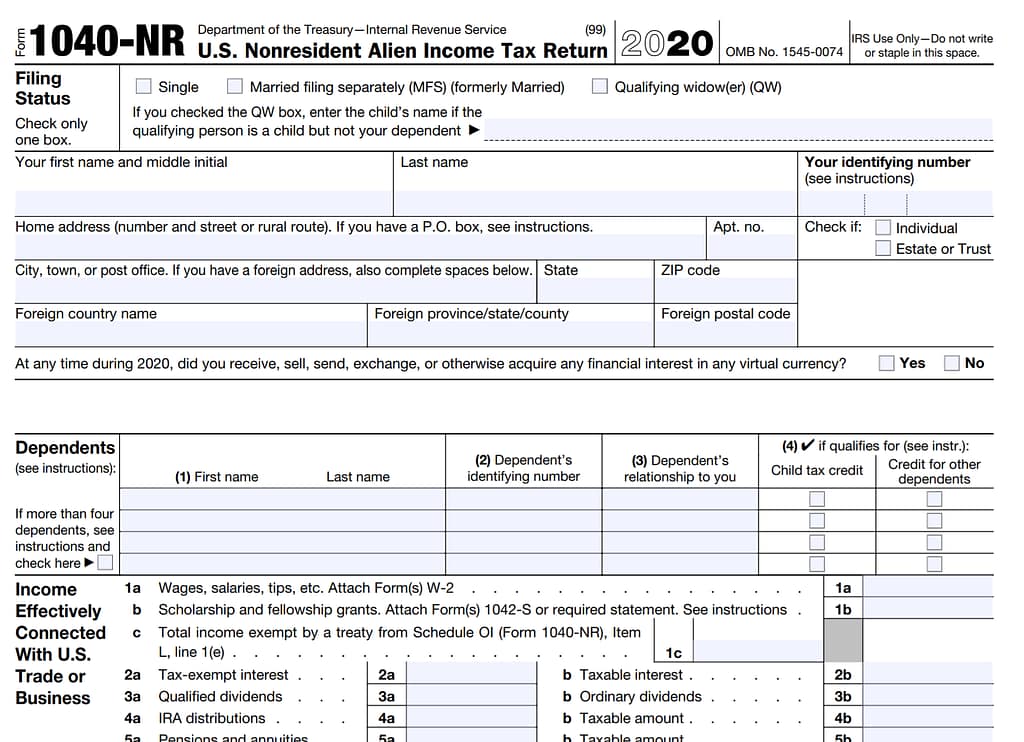 International Student Tax Return in 2024 - Sojourning Scholar