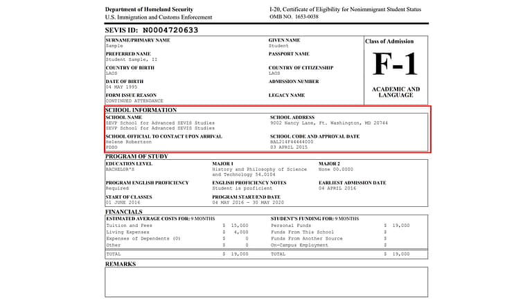 Ultimate Guide to the Form I-20 - Sojourning Scholar