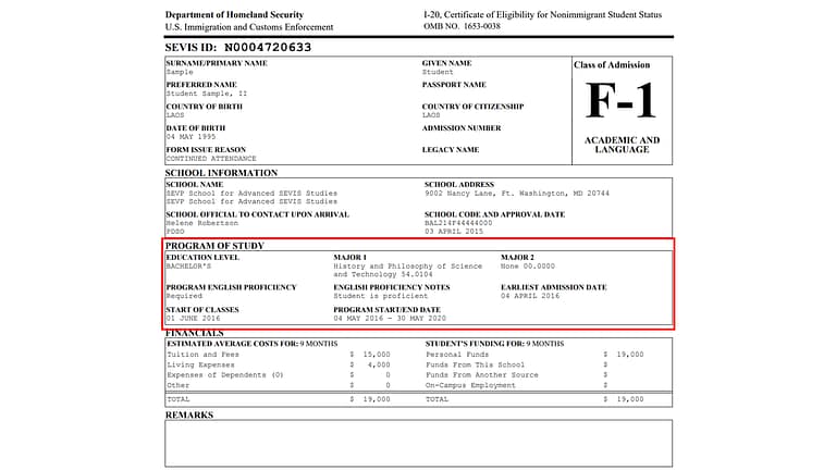 Ultimate Guide to the Form I-20 - Sojourning Scholar
